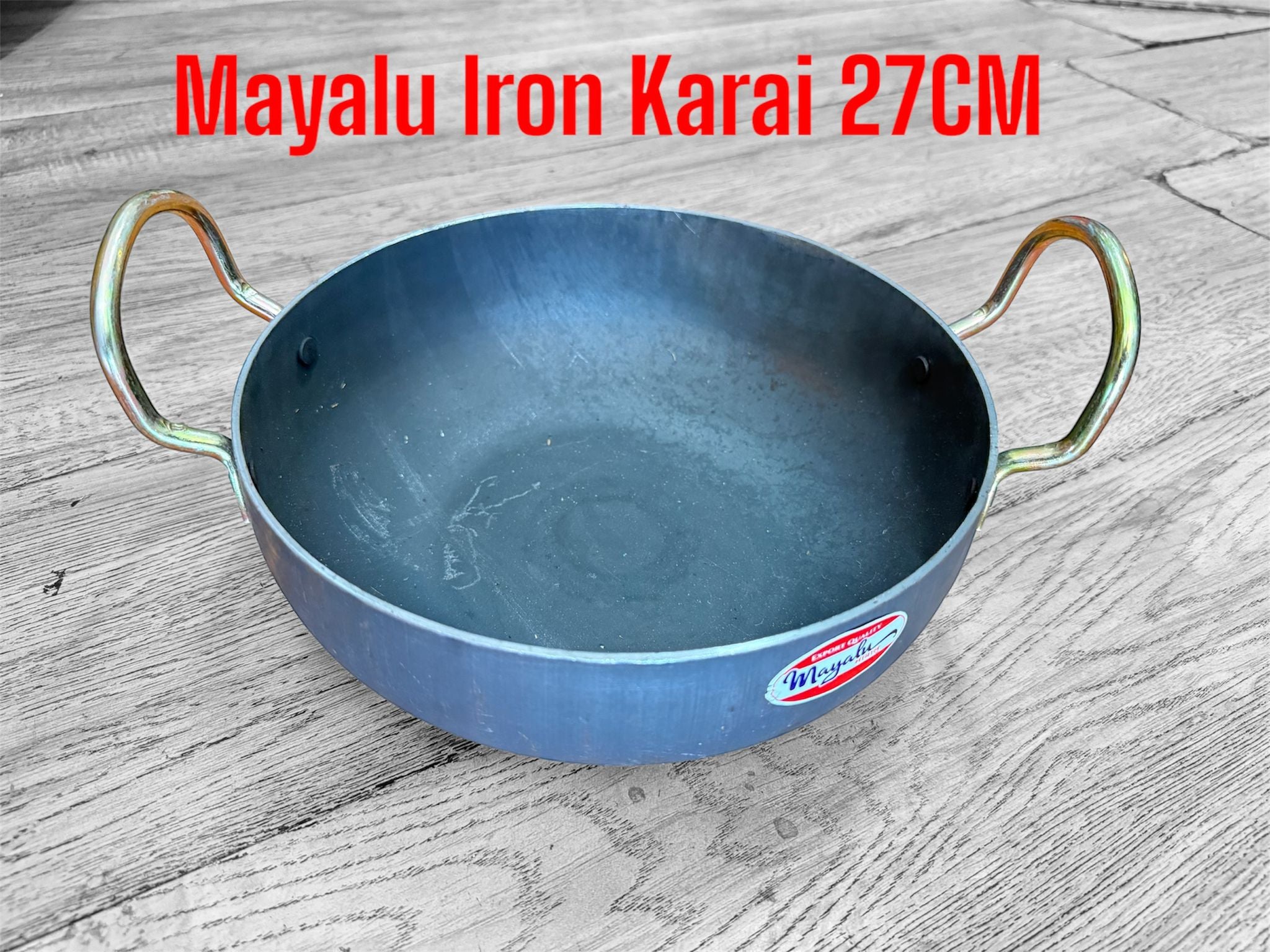 Mayalu Iron Karai 27CM Made In Nepal