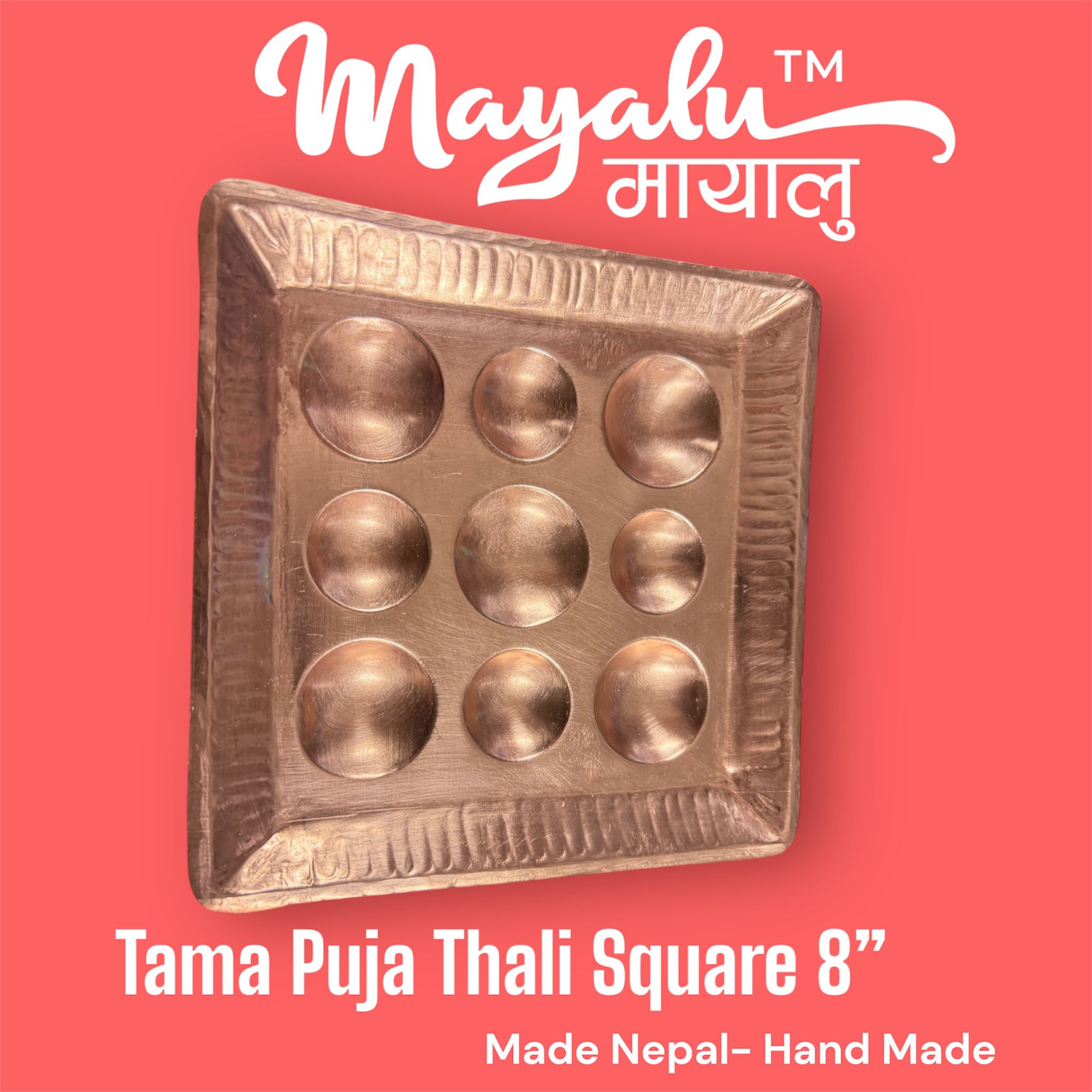 Tama Puja Thali Square
